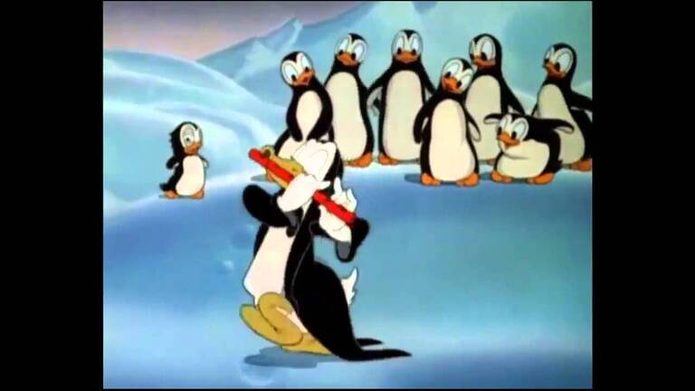 Donald Duck, Goofy - Polar Trappers 1938 - Good old cartoons