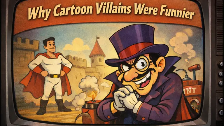 Why Cartoon Villains Were Funnier | Good Old Cartoons